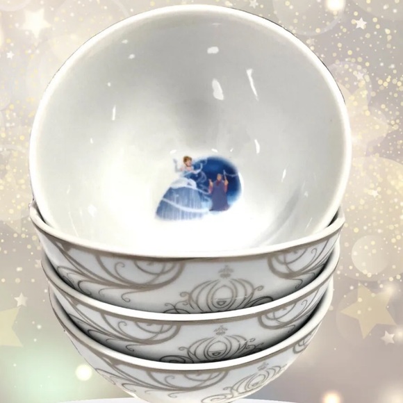 Zrike | Dining | New Set Of 4 Zrike Disney Princess Soup Cereal Bowls ...